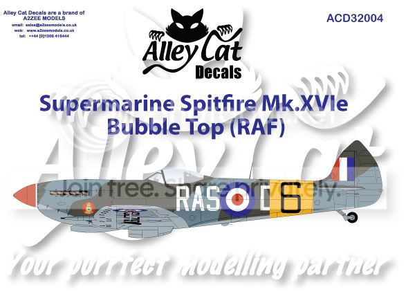 Alley Cat--NEW 1/32 DECALS, HAWKS and SPITFIRES - Vendors Board - Large ...