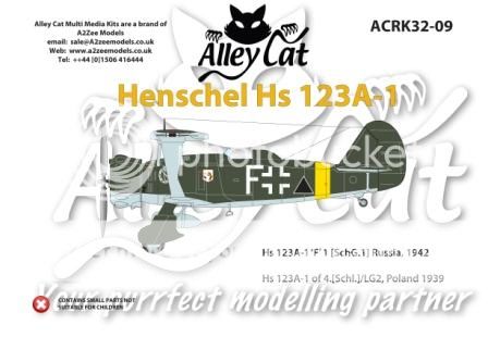 1/32 scale Henschel Hs 123 (3 alternative boxes) - The Rumourmonger ...