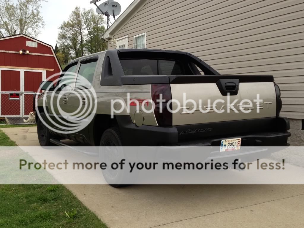 Finally Painted my Cladding Today | Chevy Avalanche Fan Club of North ...