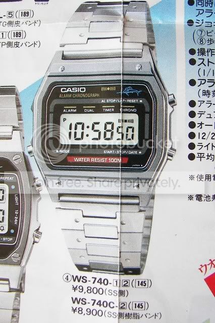 Casio 'marlin' ws730 | WatchUSeek Watch Forums