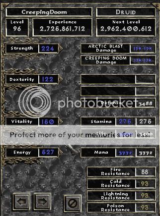 Lucifer666 Creeping Doom Druid Build - The Phrozen Keep
