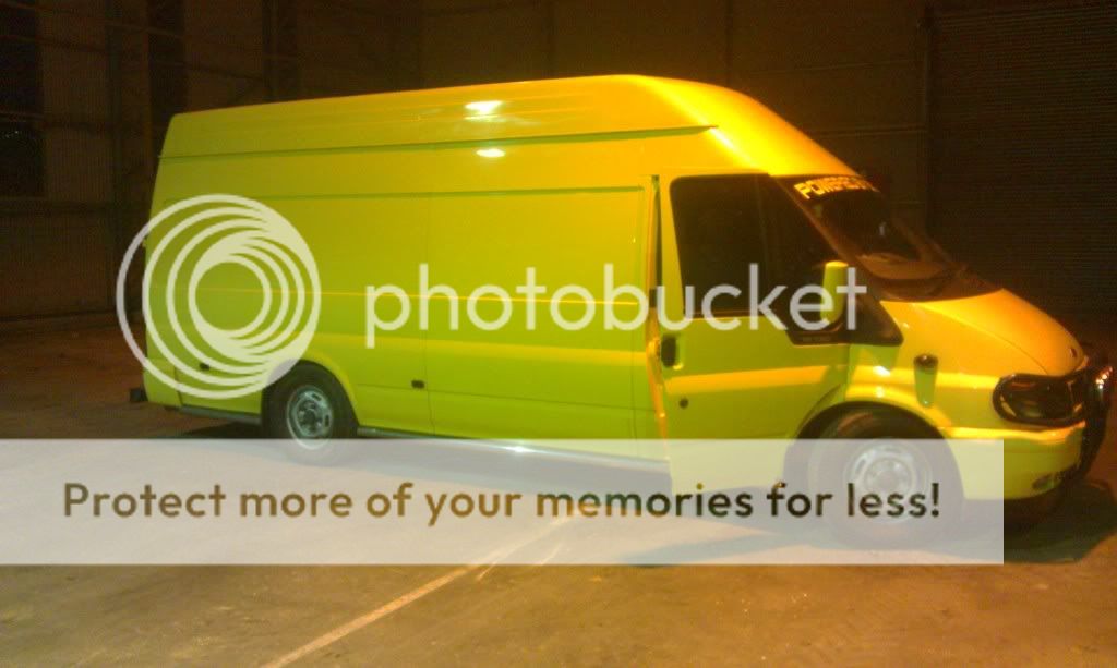 Ford Transit Forum • View topic - My Yellow Jumbo! Powered By Sound ...