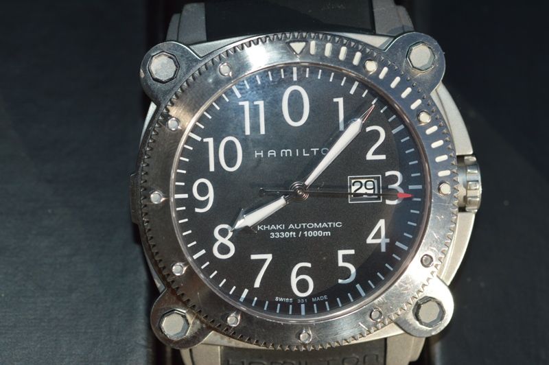 FS: Hamilton Khaki Navy Belowzero 1000M Diver (SOLD!) | WatchUSeek ...