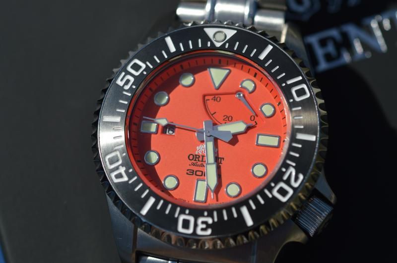 FS: Orient OS300 Orange Saturation Diver (SOLD!) | WatchUSeek Watch Forums