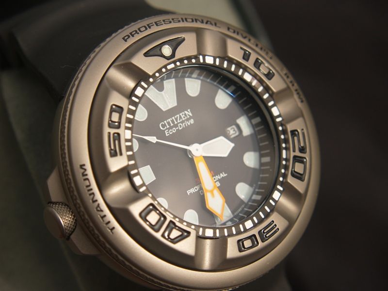 What's Big, Light & Fun to Wear…Citizen Titanium Eco-Zilla ...