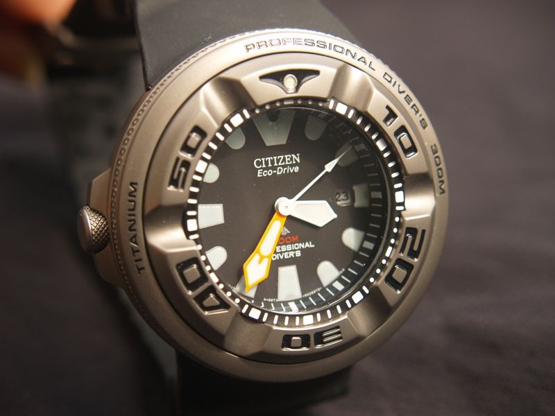 What's Big, Light & Fun to Wear…Citizen Titanium Eco-Zilla ...