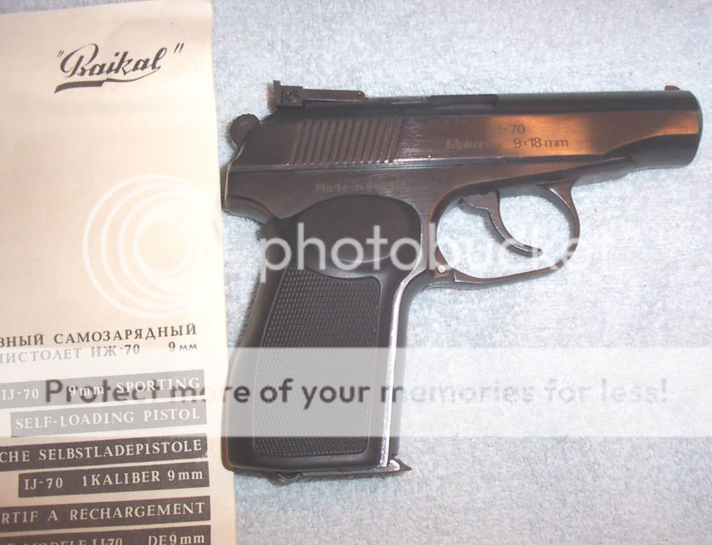 WTS- Makarov IJ-70 9x18 | Gunboards Forums